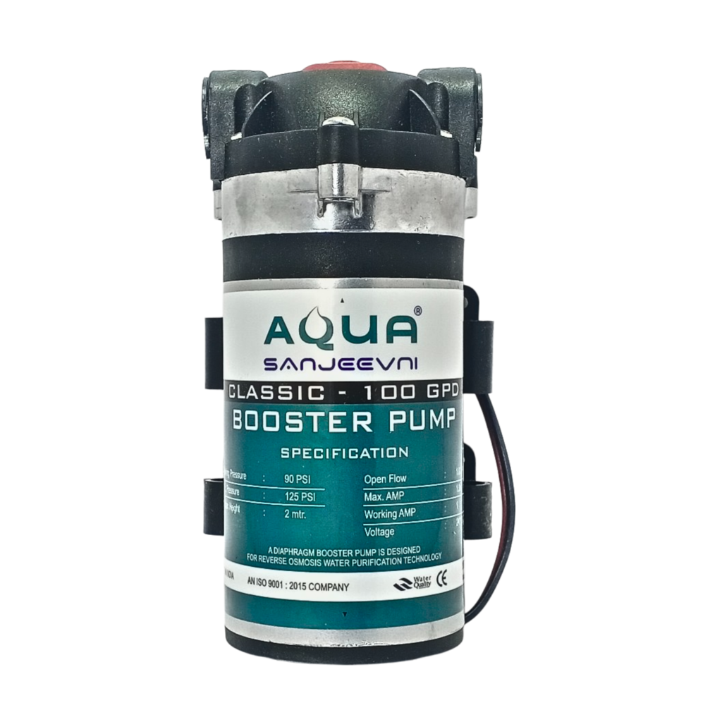 100 GPD Classic RO Booster Pump – 24V DC Diaphragm Pump - RoDekho