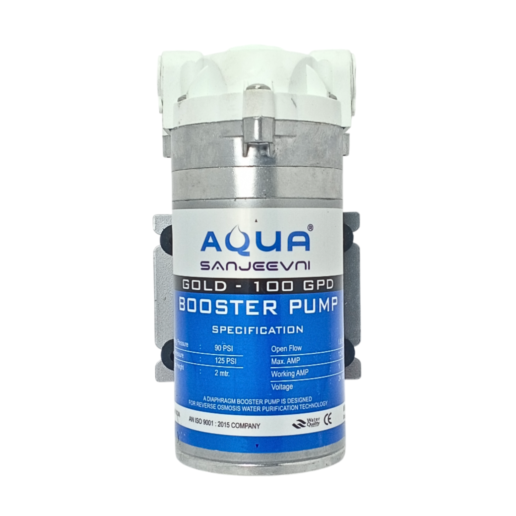 100 GPD Gold RO Booster Pump – 24V DC Diaphragm Pump - RoDekho